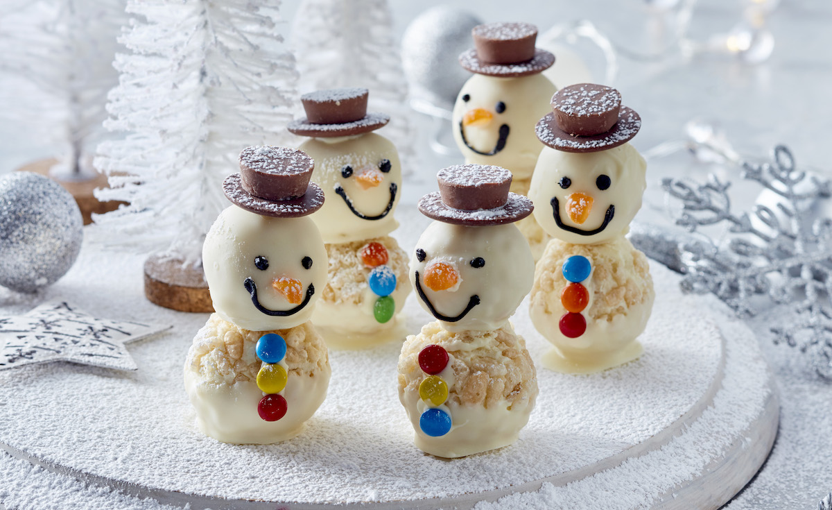Cute snowman dessert | myfoodbook | Christmas recipe
