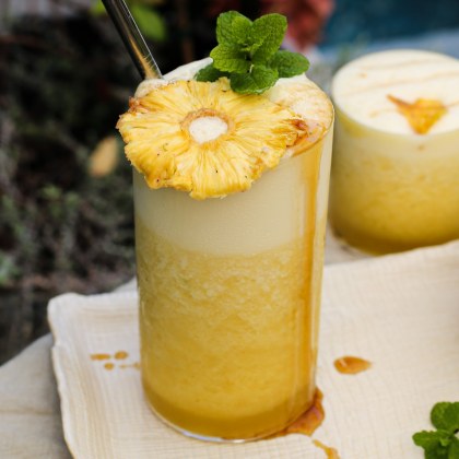 'It's Spring' Pineapple Maple Smoothie Recipe | myfoodbook