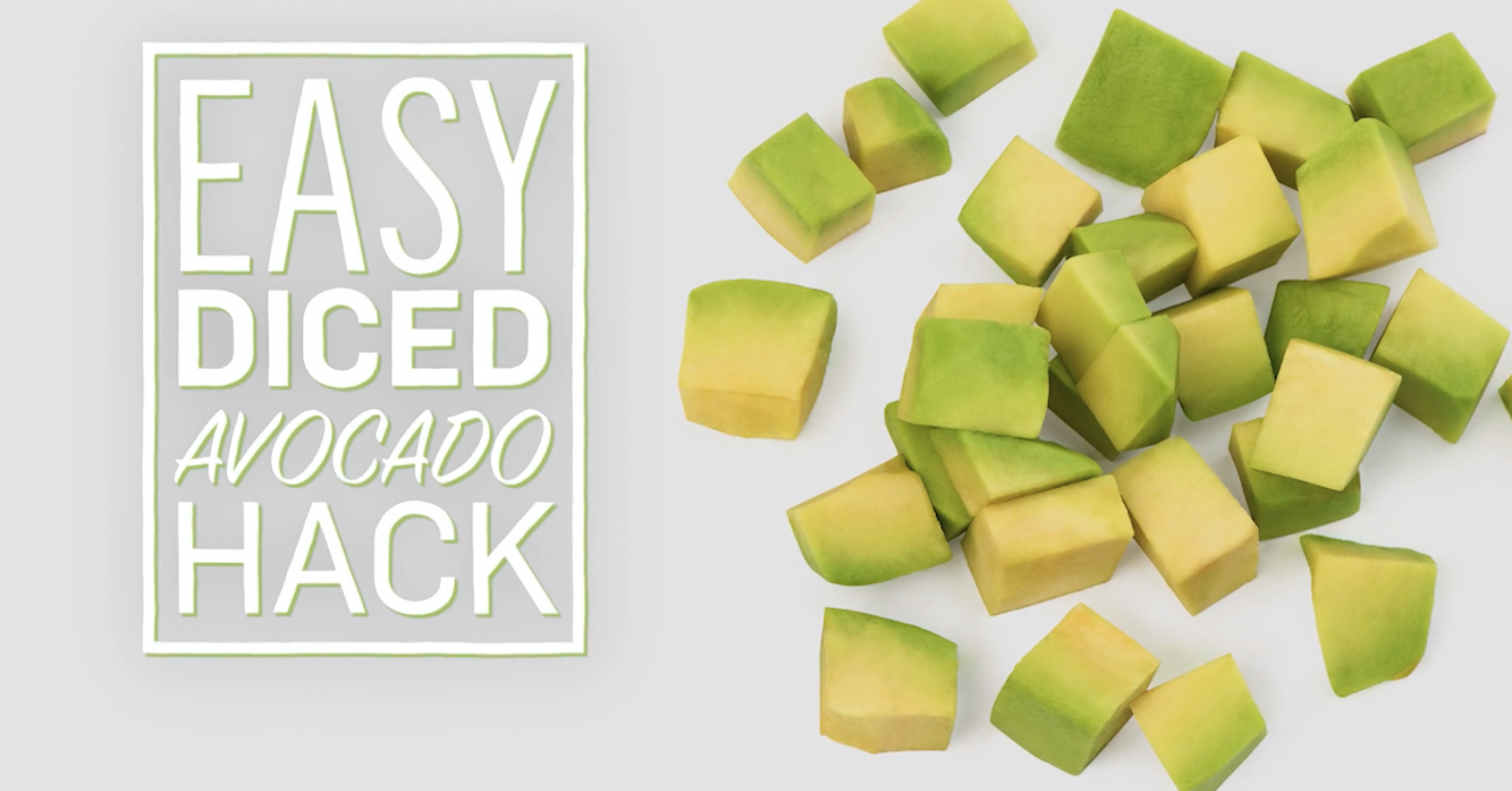 Quick avocado dicing hack | myfoodbook | Avocado guacamole hack