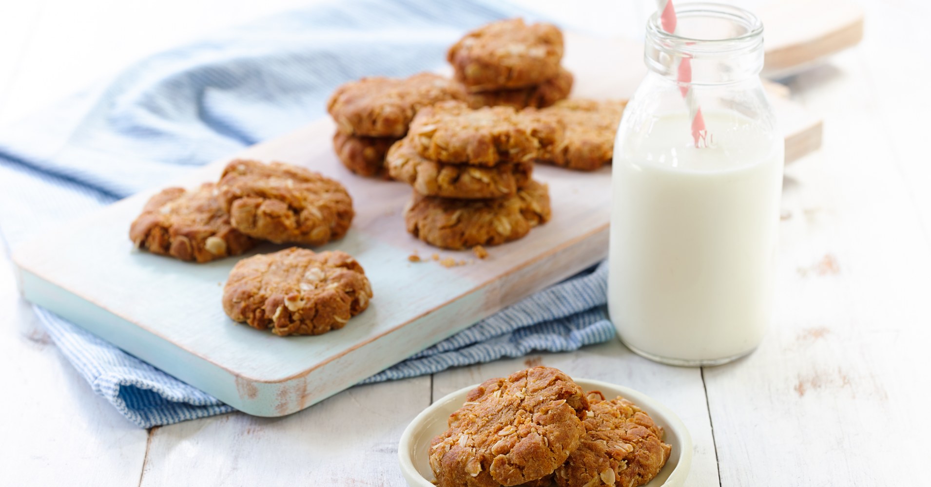 Easy Anzac Biscuits | myfoodbook | How to make Anzac biscuits