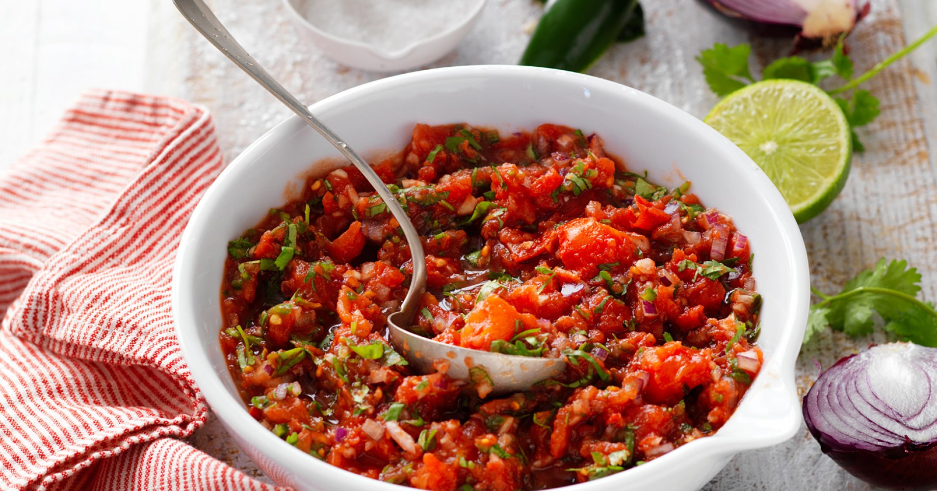 Mexican Tomato Salsa Recipe | myfoodbook | Ardmona recipes