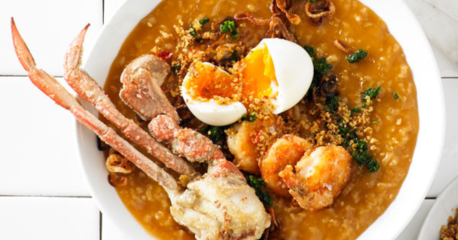 Crab & Prawn Congee Recipe | myfoodbook