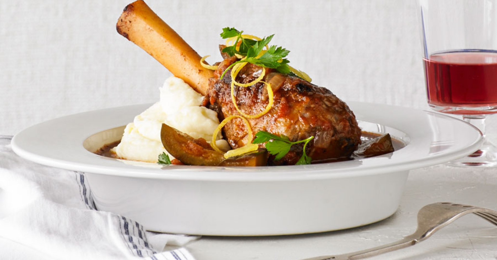 Greek Style Lamb Shanks Recipe | myfoodbook | Breville Fast Slow Cooker ...