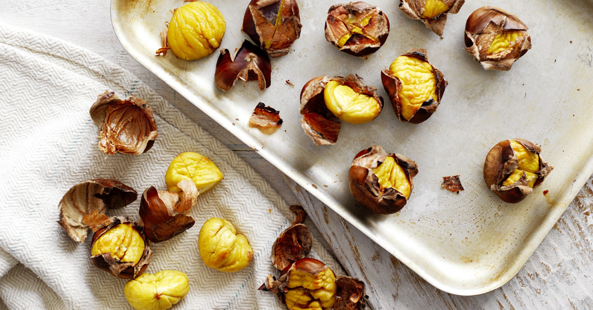 Roasted Chestnuts Recipe | myfoodbook | How to Roast Chestnuts