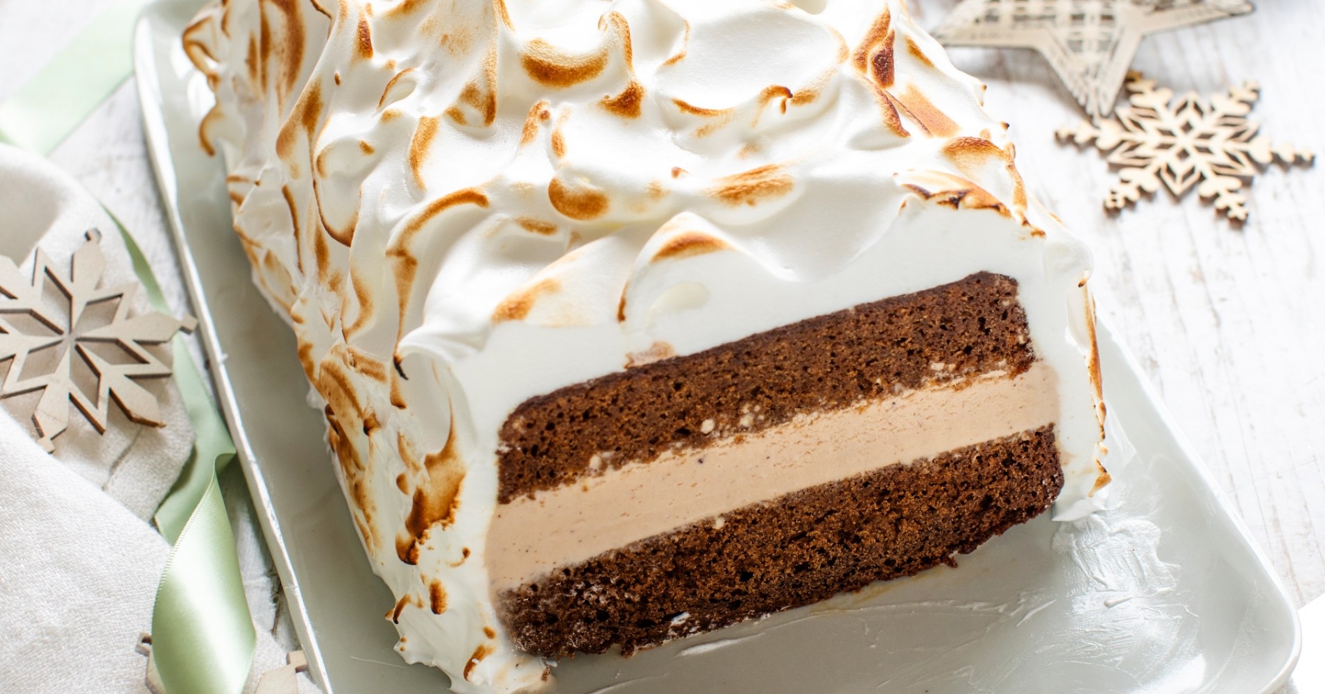 Christmas Gingerbread Bombe Alaska | Cook Free Recipes from Australia's ...