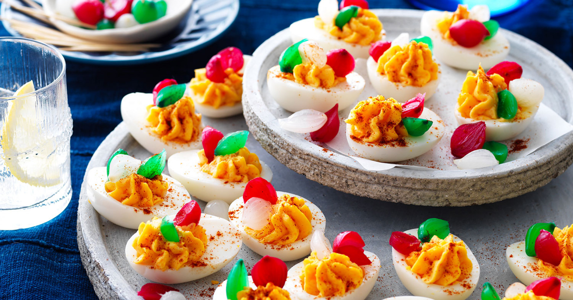 Celebration Devilled Eggs Recipe | myfoodbook