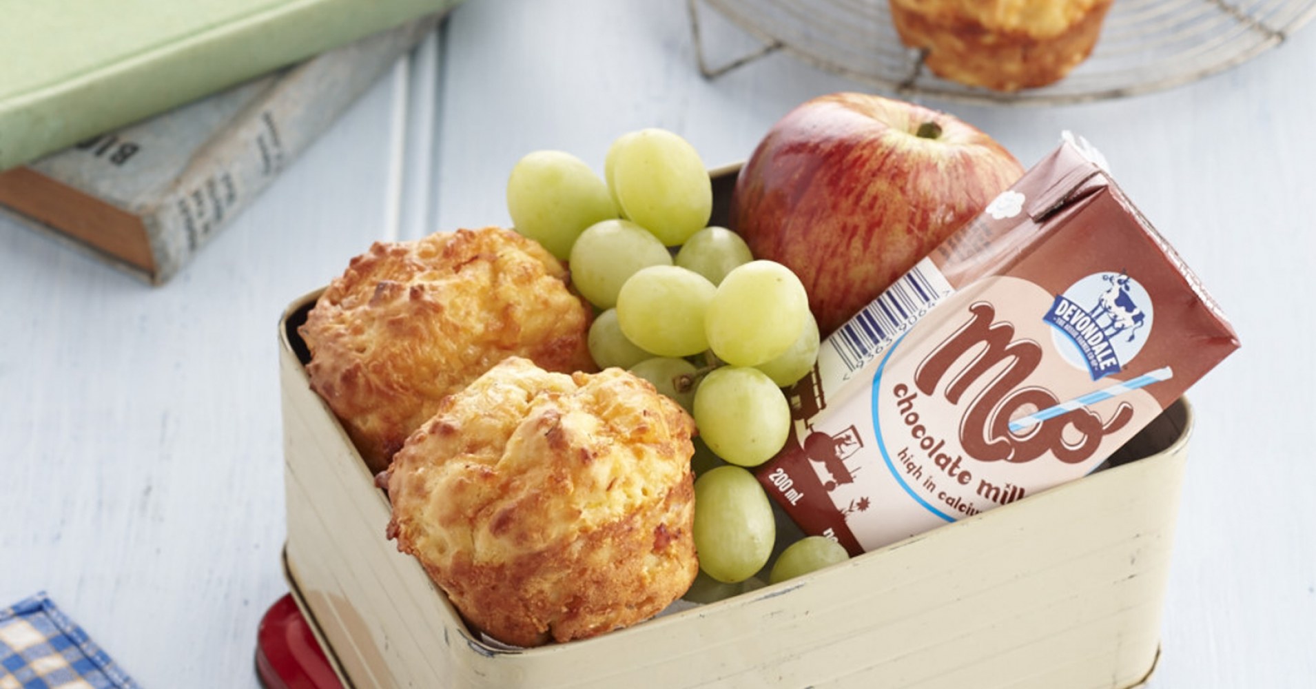 Cheesy Ham and Corn Puffs Recipe | myfoodbook | Devondale Butter Recipe