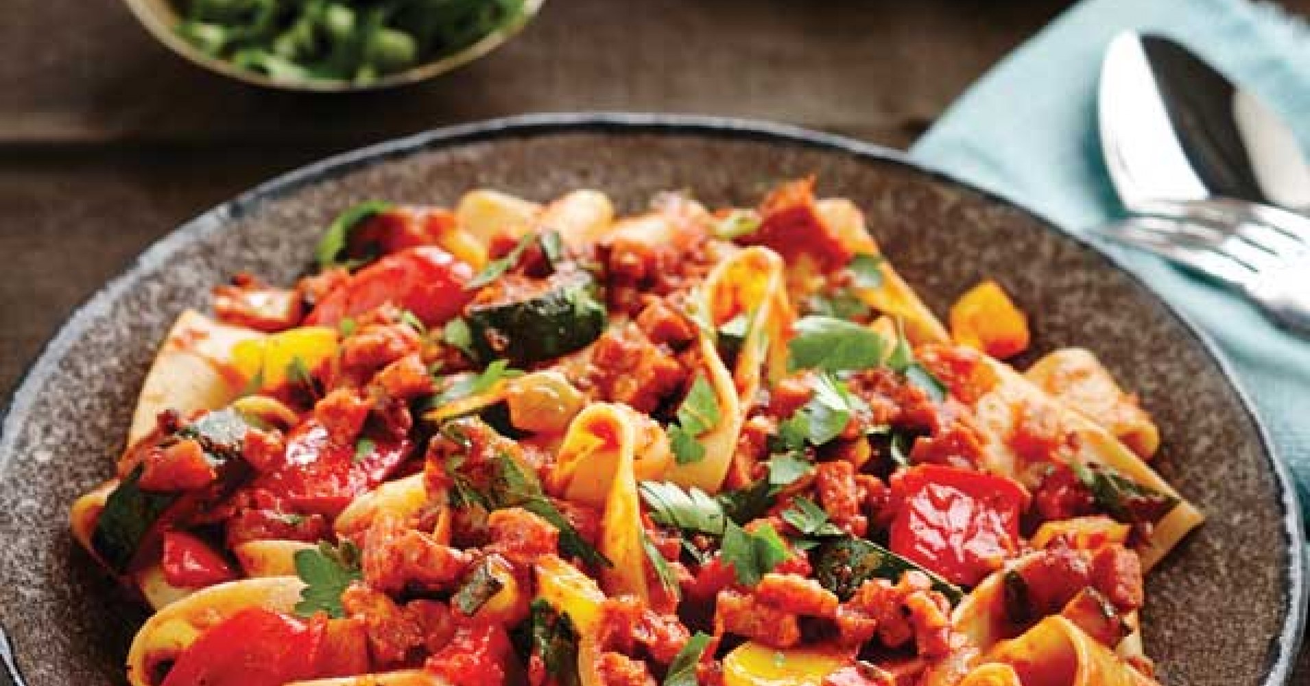 Chorizo Ragu Recipe | myfoodbook | Winter past recipe