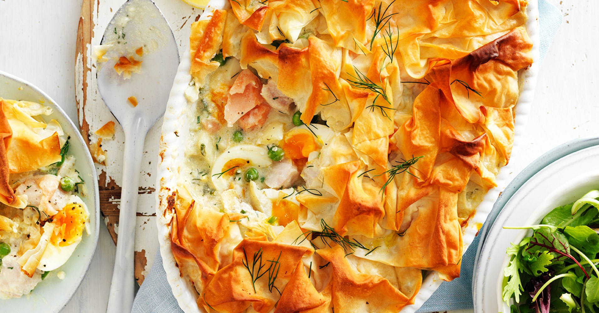 Easy Fish Pie Recipe | myfoodbook | The best fish pie recipe with pastry