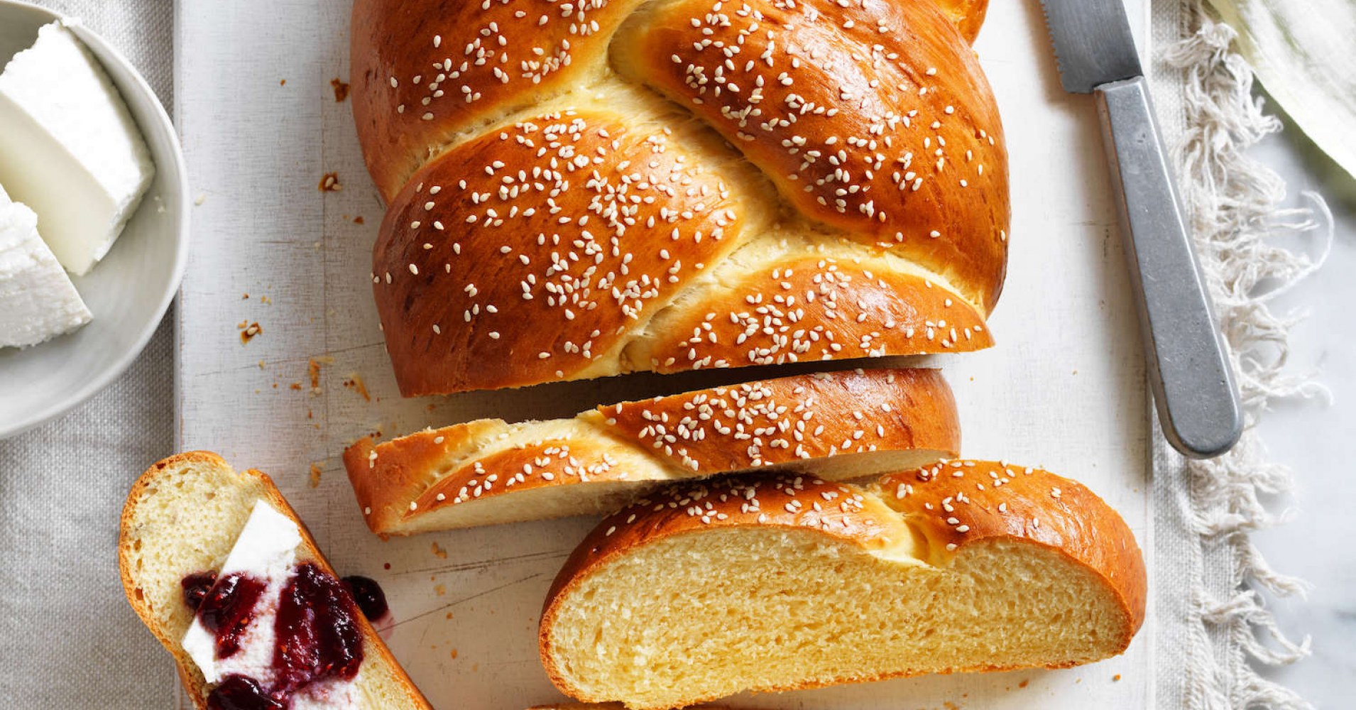 Egg Bread Recipe | myfoodbook | Braided Egg Bread Recipe