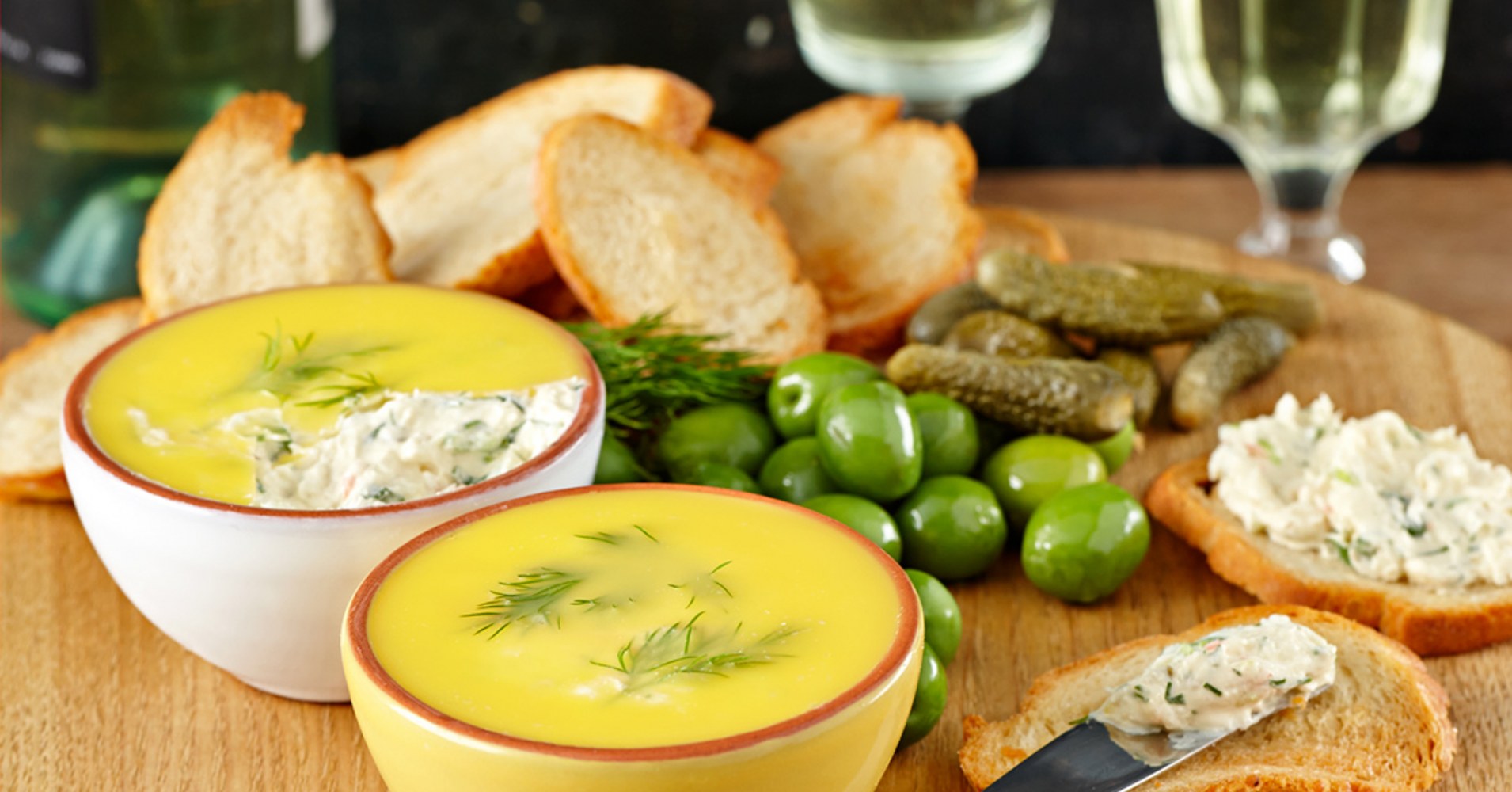 Potted Prawns with Baguette Toasts Recipe | myfoodbook