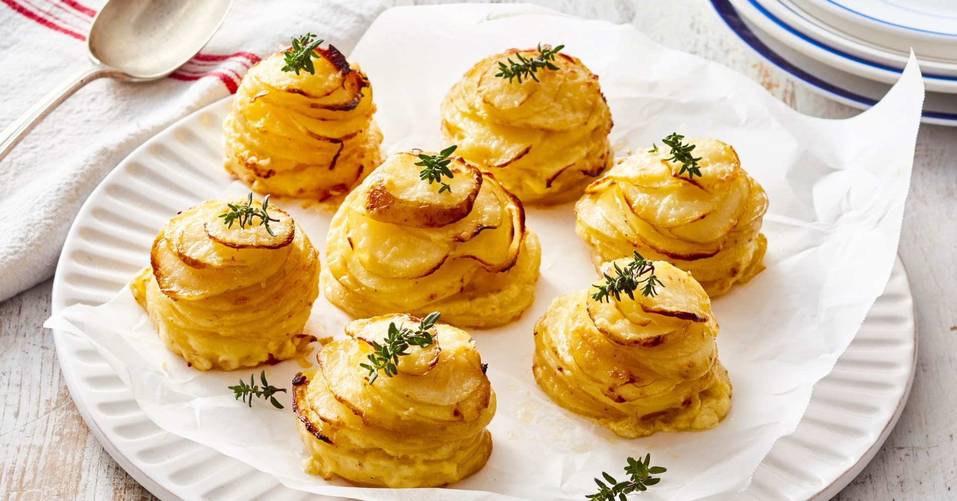 Muffin Tin Gratin Potatoes Recipe Myfoodbook How To Make Gratin