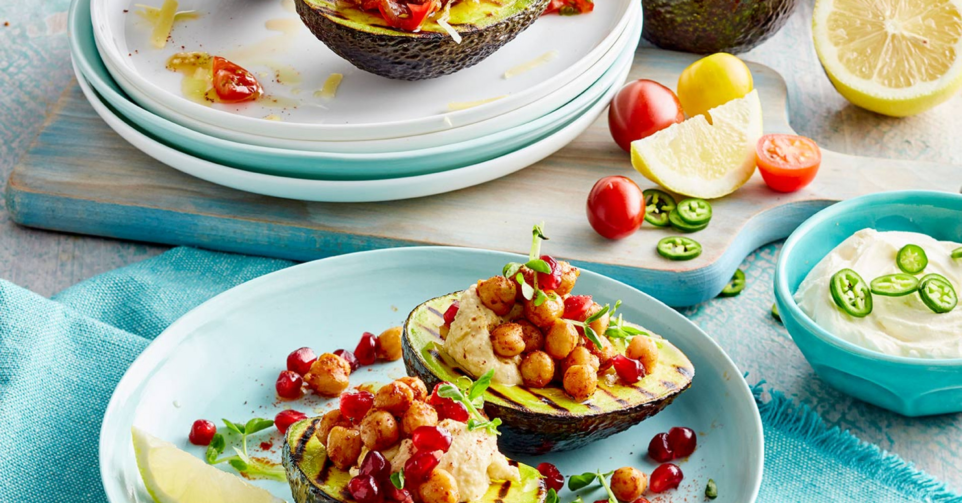 Grilled avocados recipe | myfoodbook | Grilled avocado filling ideas