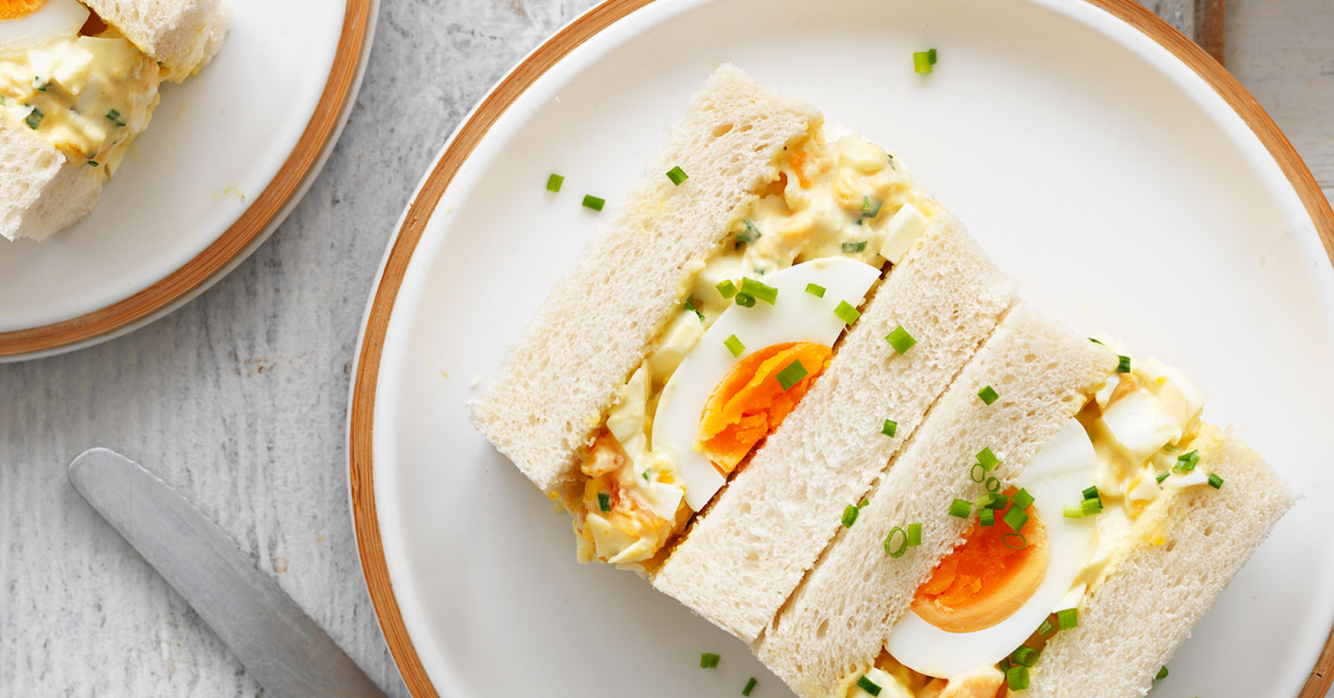 Japanese Wasabi Egg Salad Sandwiches Recipe | myfoodbook
