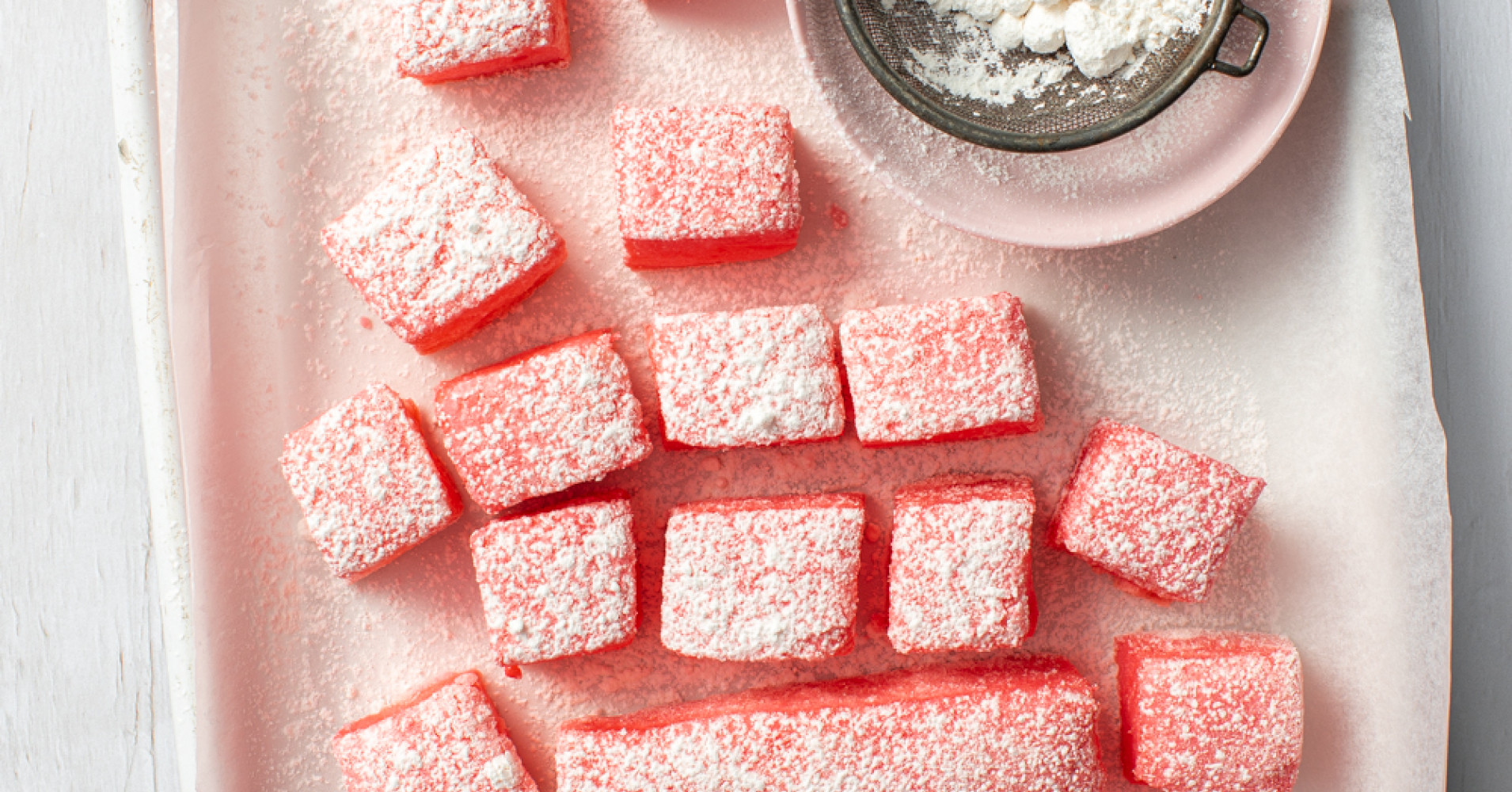 Raspberry Marshmallows Recipe | myfoodbook