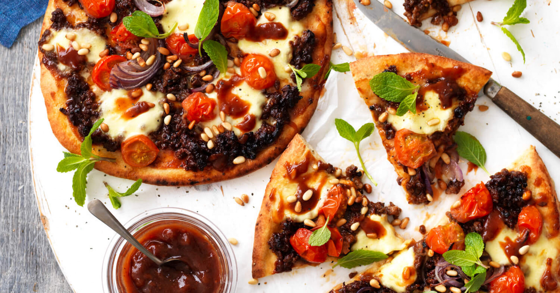 Easy Lamb Pizza Recipe | myfoodbook