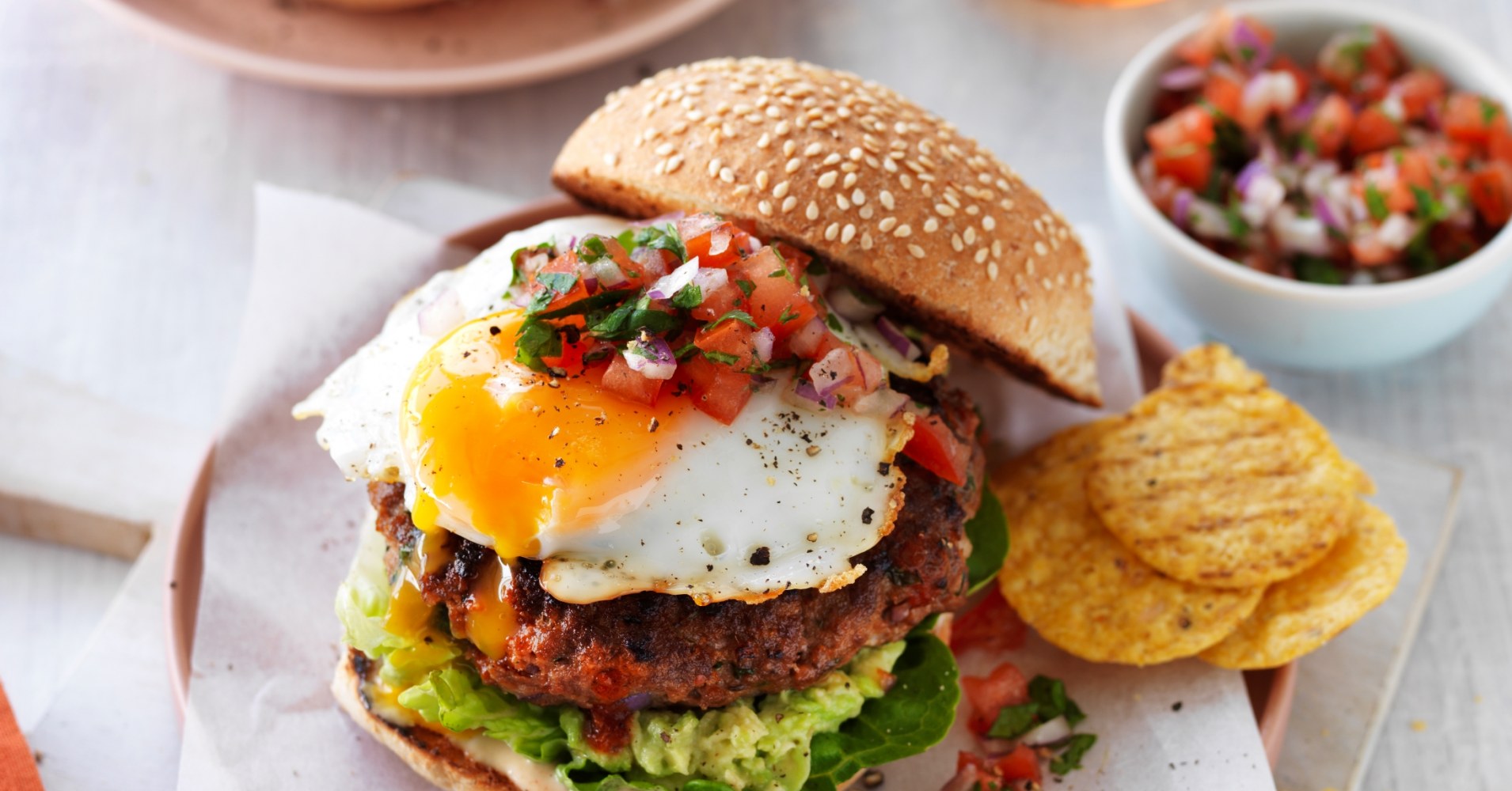 Mexican Burger Recipe | myfoodbook