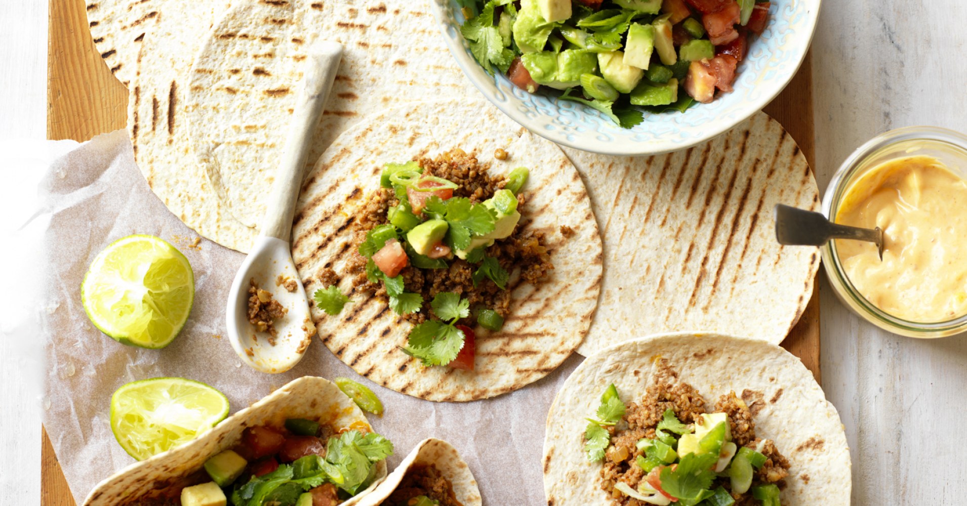 Mushroom and Beef Soft Shell Tacos Recipe | myfoodbook