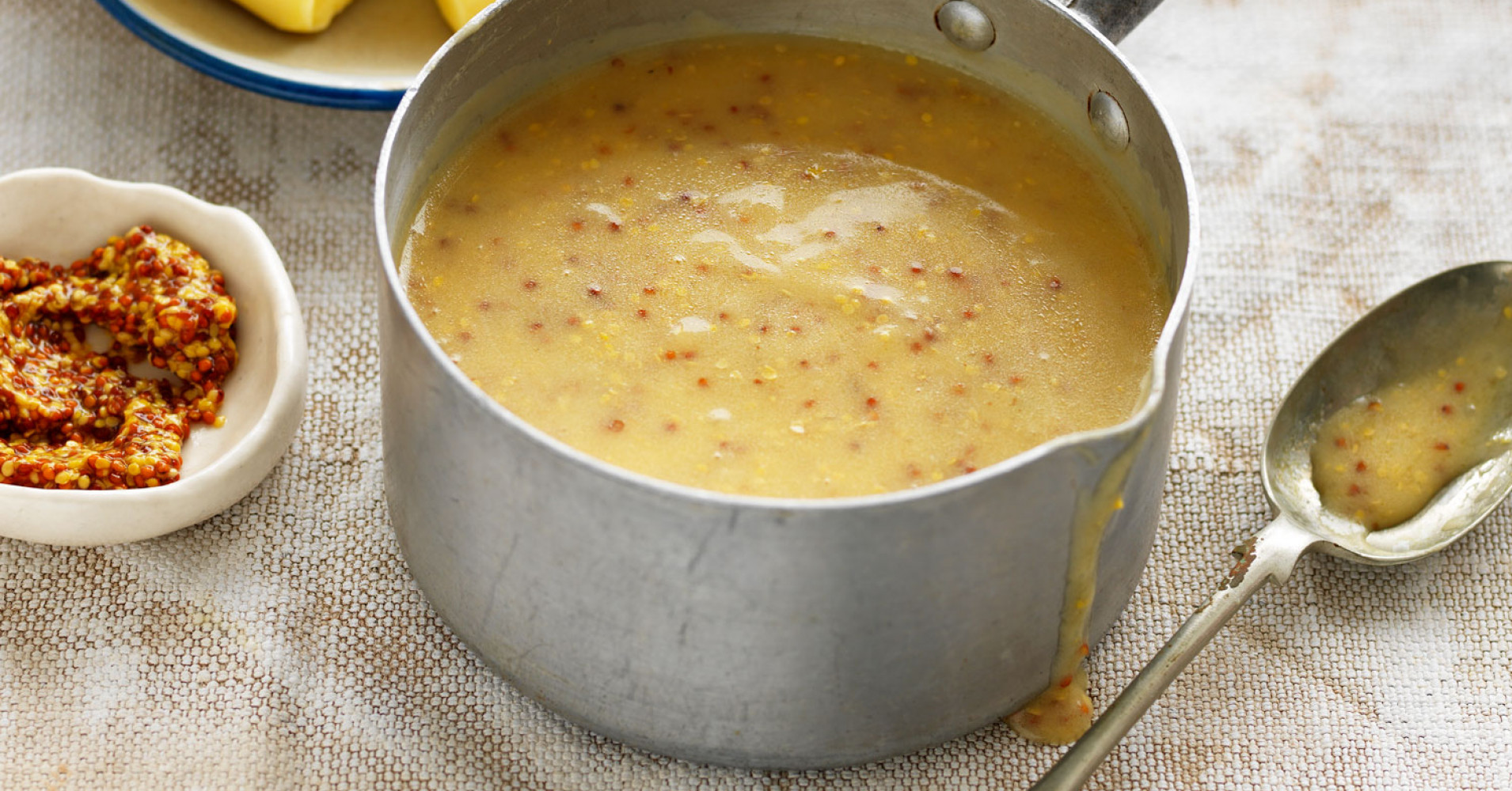 Creamy Mustard Butter Sauce Recipe | myfoodbook