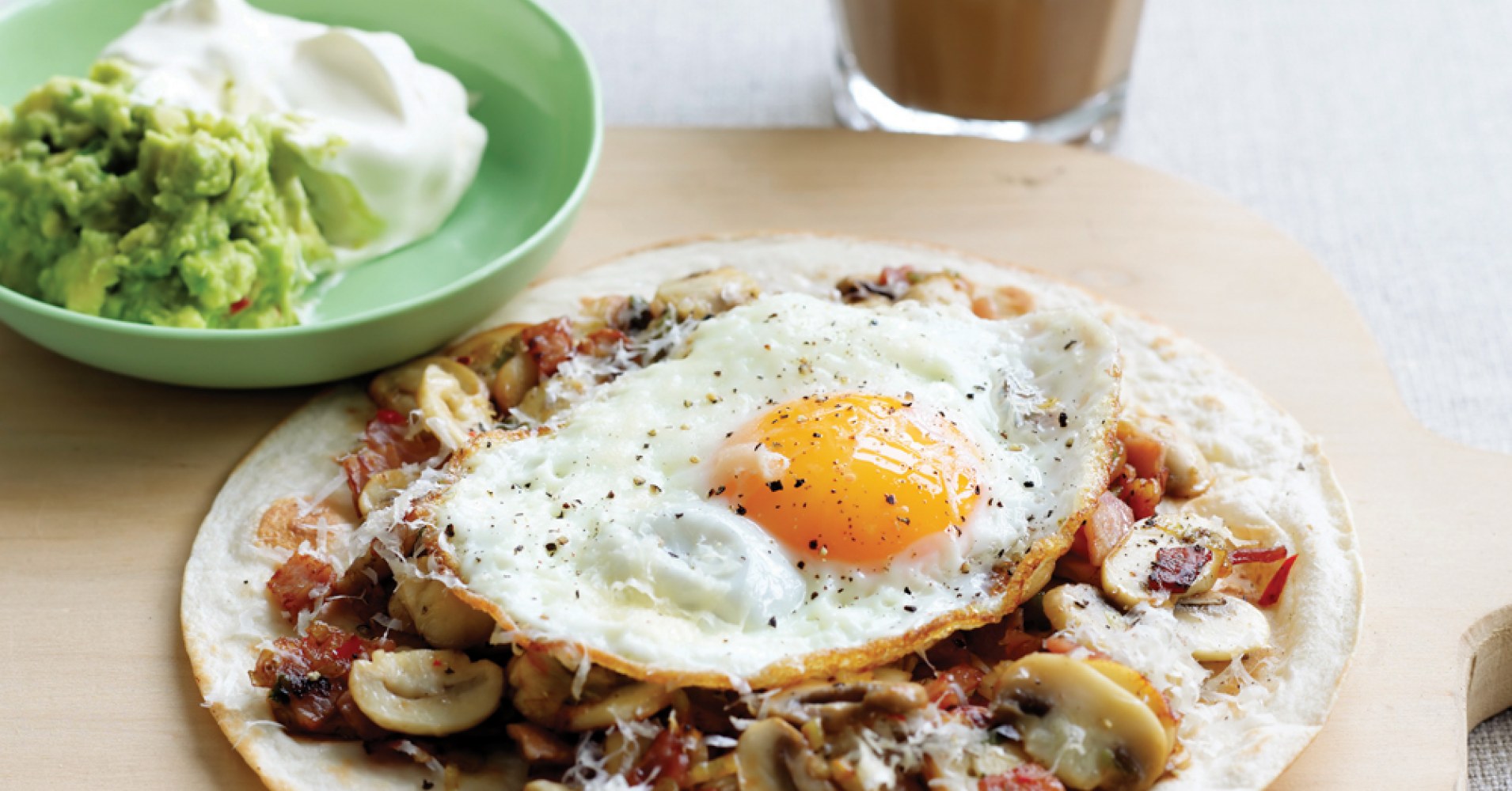 Breakfast Tortilla Recipe | myfoodbook | Make a Mushrooms cookbook with ...