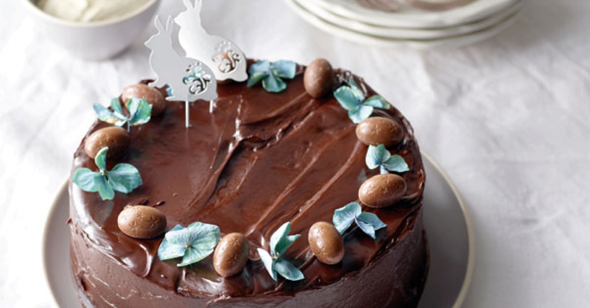 Chocolate Easter Mudcake Recipe | myfoodbook