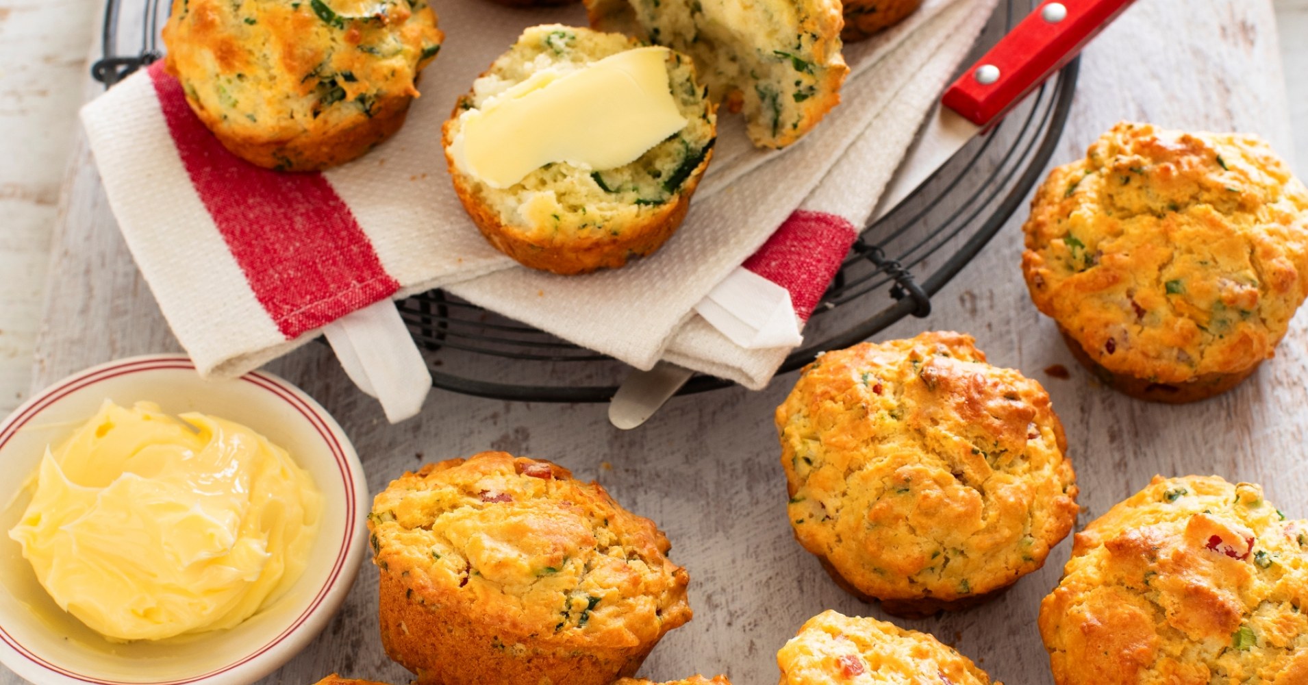 Savoury Muffins with two flavours! | Cook Free Recipes from Australia's ...