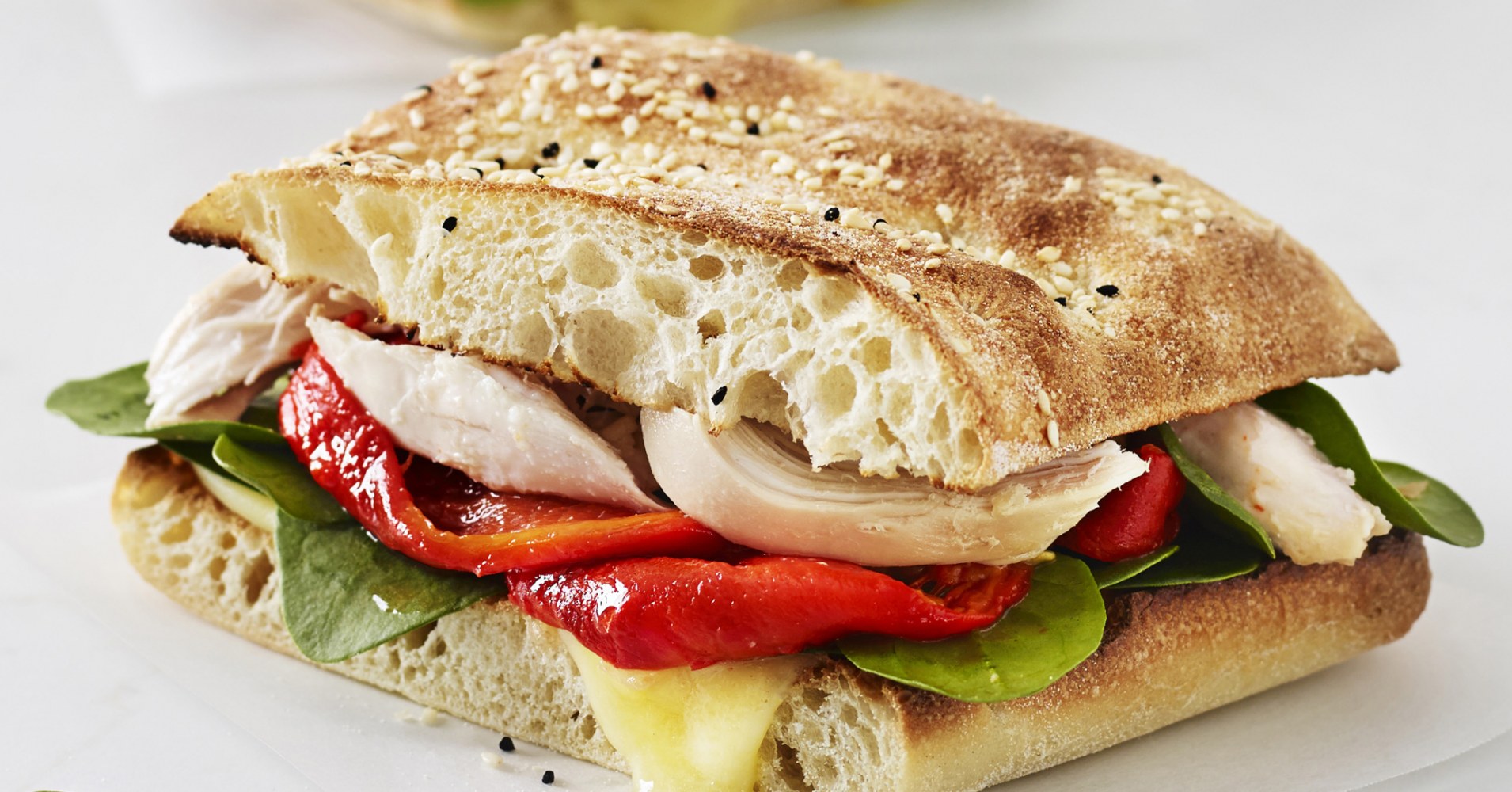 Toasted Turkish Bread with BBQ Chicken Recipe | myfoodbook