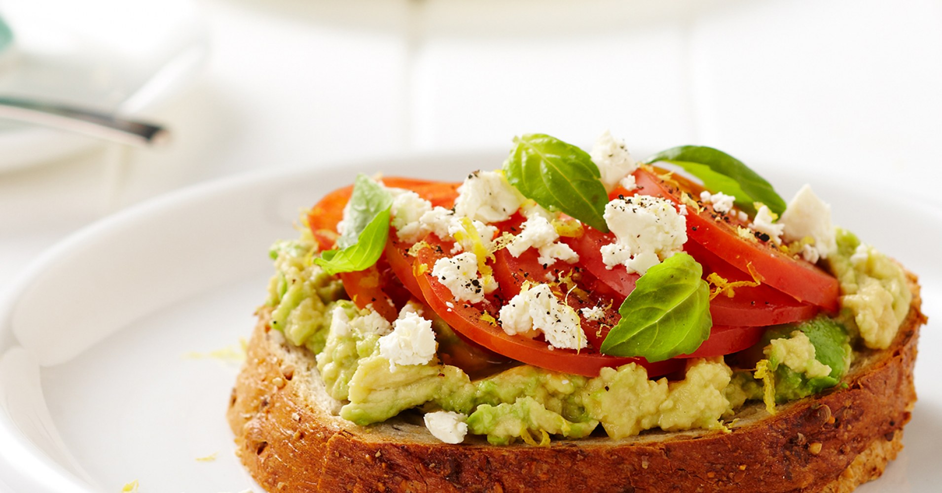 Avocado and Feta Toasts Recipe | myfoodbook