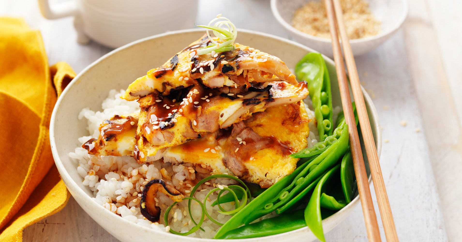 Chicken Donburi Recipe | myfoodbook | Easy Chicken and Egg Donburi recipe