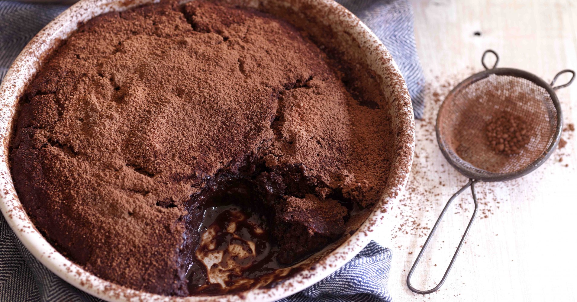 Chocolate Self Saucing Pudding Recipe | myfoodbook | Western Star Recipes