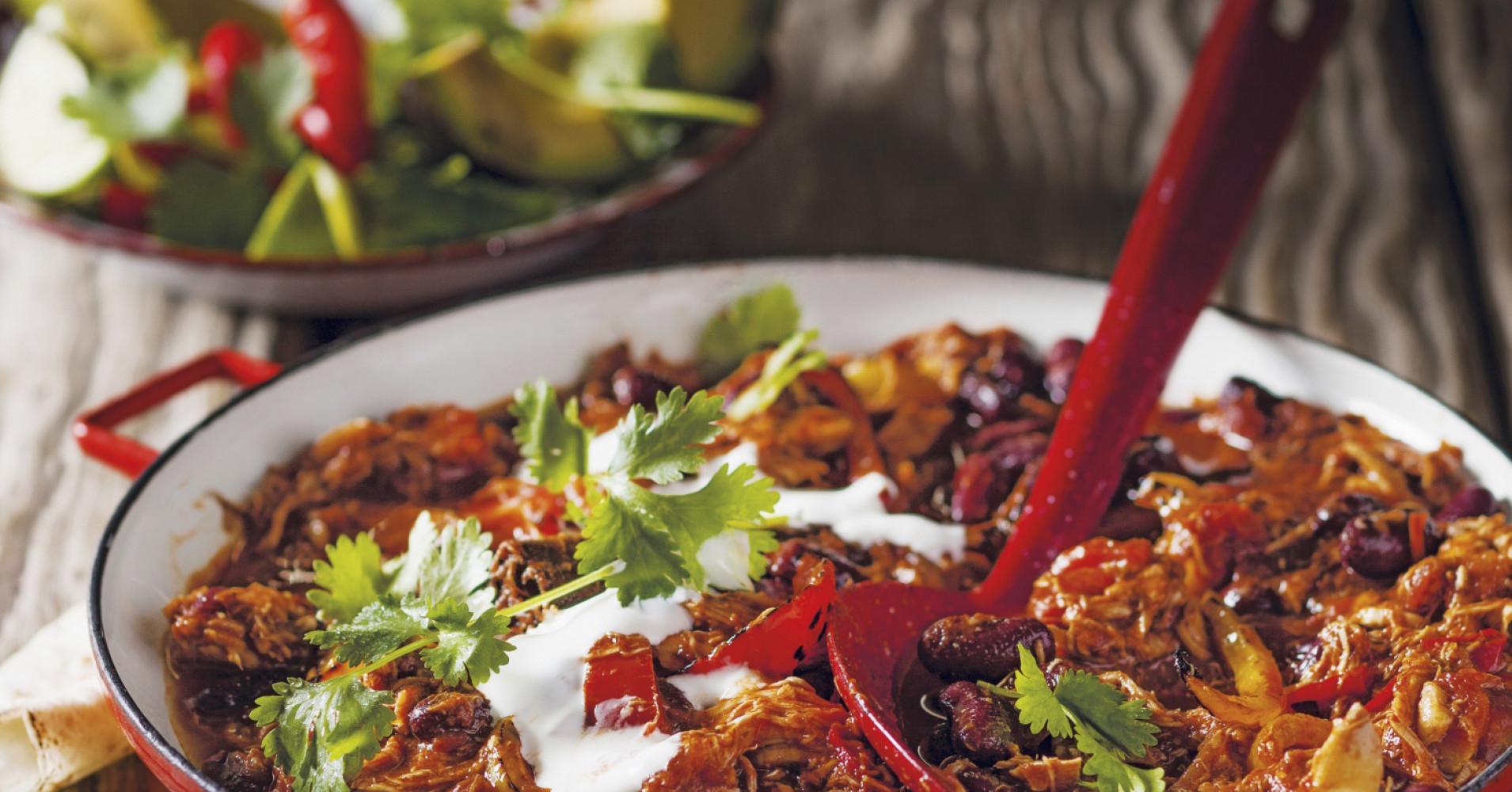 Chicken Chilli Con Carne Recipe | myfoodbook | Chilli with avocado recipes