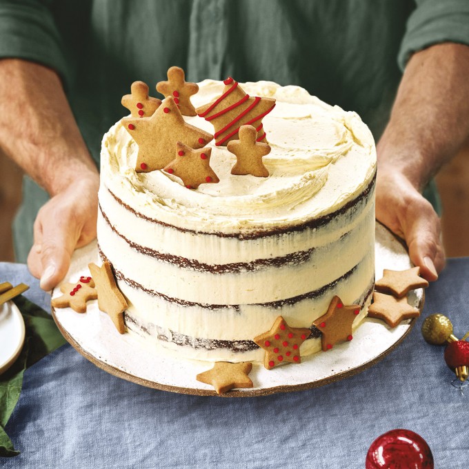 Gingerbread Layer Cake Recipe | myfoodbook