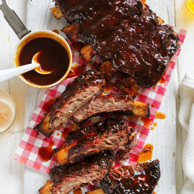 American BBQ Beef Ribs Recipe | myfoodbook | Texas Style Ribs